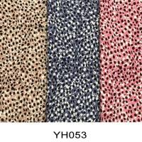 China Leopard Print Chiffon Rayon Viscose Printed Woven Fabrics 56 Inch Width for sale