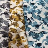 China 145cm Dress Polyester Viscose Floral Printed Woven Fabrics Muslin Shrink Resistant for sale