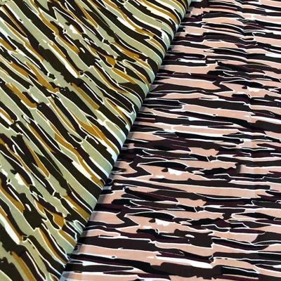 China 90-150gsm zebra Animal Print Polyester Fabric for sale