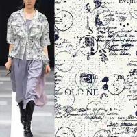 China Tie Dying Cupro Viscose Printed Woven Fabrics 138cm-145cm Stretchable for sale