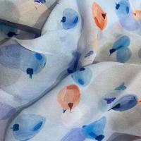 China Soft Hand Feel Viscose Cupro Fabric 150cm Dress Printed Fabric for sale