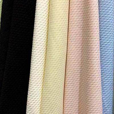 China Bubble Geometric 190gsm 3 spandex 97 Polyester Jacquard Fabric OEM ODM for sale