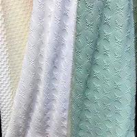 China Bubble Geometric 190gsm 3 spandex 97 Polyester Jacquard Fabric OEM ODM for sale