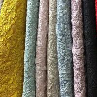 China Flower Geometric Pattern 145cm Polyester Jacquard Fabric 200gsm Skin Friendly for sale