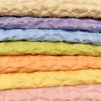 China Breathable 57 inch Jacquard Woven Fabric 150-280gsm Bubble Knit Fabric for sale