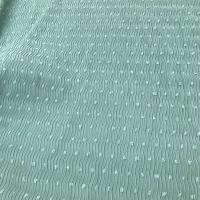 China Multi Color Stripe Crepe Jacquard Fabric 150-280gsm Polyester Apparel Fabric for sale