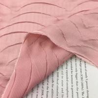 China 100-250gsm Polyester Textile Crepe Woven Fabric Crinkle Satin Wrinkled Creasing for sale
