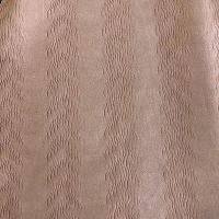 China Elastane Stripe Textured Yarn Dyed Polyester Pleated Fabric 250gsm for sale