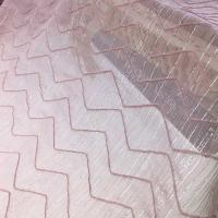 China Shimmer Silver Gauze Chiffon Crepe Fabric Crinkle Taffeta Fabric 120-130GSM for sale