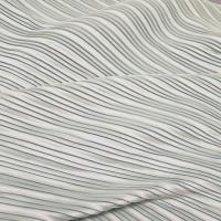 China Glitter Stretch Polyester Pleated Crepe Woven Fabric Wrinkle Satin For Dresses for sale