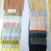 China Glitter Stretch Polyester Pleated Crepe Woven Fabric Wrinkle Satin For Dresses for sale