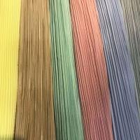 China Miyake Satin Striped Crepe Woven Fabric 55 Inch for sale