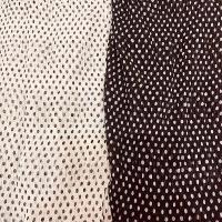 China Sustainable 145cm Polyester Crepe De Chine Fabric / Polka Dot Crepe Fabric for sale