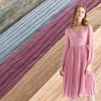 China Lightweight 100-200gsm Crepe Suit Fabric Crinkle Woven Fabric Breathable for sale