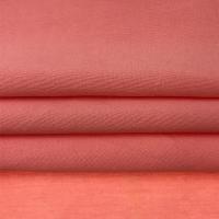 China Pure 30s Plain Cotton Nylon Spandex Fabric 130gsm Stretch Woven Fabric For Pants for sale