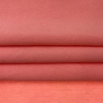 China Pure 30s Plain Cotton Nylon Spandex Fabric 130gsm Stretch Woven Fabric For Pants for sale