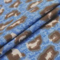 China Anti Static 170cm Poly Spandex Jersey Knit Fabric / leopard jersey fabric for sale