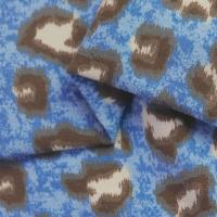 China Anti Static 170cm Poly Spandex Jersey Knit Fabric / leopard jersey fabric for sale