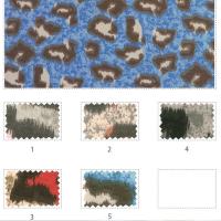 China Anti Static 170cm Poly Spandex Jersey Knit Fabric / leopard jersey fabric for sale