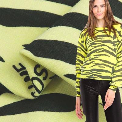 China Sweater Spandex Cotton Rayon Polyester Jersey Fabric 300gsm Comfortable for sale