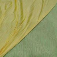 China Strip Plain Dyed 165cm 250gsm Stretch Knitted Fabric Crinkle polyester jersey material for sale