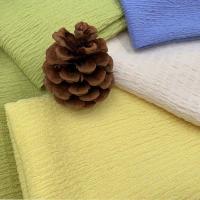 China Breathable Spandex Polyester Knit Crinkle Bubble Fabric Jersey for sale