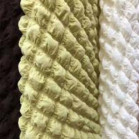 China 140cm 220gsm Brushed Crinkle Jersey Fabric Swimwear Stretch Jersey Knit Fabric for sale