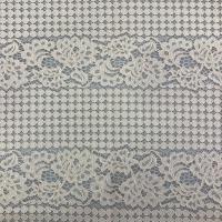 China Customized 150cm Nylon Cotton Guipure Lace Fabric 3d Lace Fabric By The Yard for sale