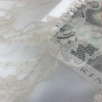 China Romanticism Wedding Dress Embroidered Mesh Lace Fabric OEM Available for sale