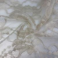 China Romanticism Wedding Dress Embroidered Mesh Lace Fabric OEM Available for sale