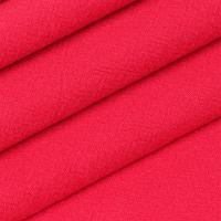 China Red 15*15 45% Linen 55% Cotton Linen Dress Fabric 190gsm Comfortable for sale