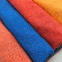 China 270gsm Slub Plain 8 X 8 Ramie Linen Fabric Stonewashed For Garment for sale