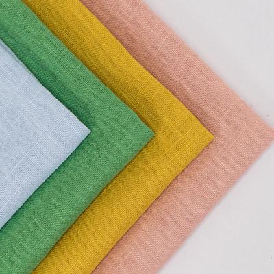 China 12*12  180gsm Cotton Ramie Linen Fabric for sale
