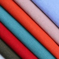 China Solid Color 167gsm-185gsm Ramie Linen Fabric Plain Woven Material for sale