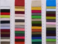 China Solid Color 167gsm-185gsm Ramie Linen Fabric Plain Woven Material for sale