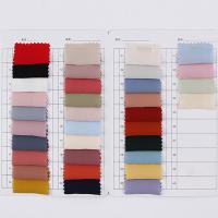 China Sustainable 138gsm Plain Dyeing Polyester Fabric For Women'S Clothing for sale