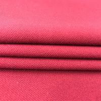 China Italian Woven Dyeing Polyester Fabric 267gsm Double Faced Twill Tr Material for sale