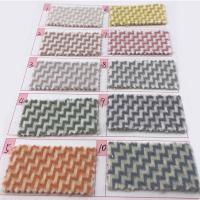 China Chenille Woven Feather Brushed Polyester Wool Coating Fabric 850gsm for sale