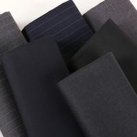 China Italian Merino Polyester Cashmere Tweed Wool Fabric 260-420gsm For Suiting for sale