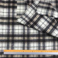 China 400gsm Scottish Plaid Tartan Tweed Fabric Poly Wool Suiting Fabric Abrasion Resistant for sale
