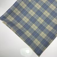 China 97% Polyester 3% Spandex Madras Gingham Plaid Fabric 160gsm Multi Colour for sale