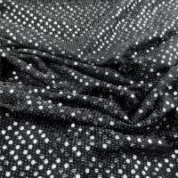 China 148cm 145gsm Polyester Lurex Spandex Glitter Metallic Fabric For Garment for sale