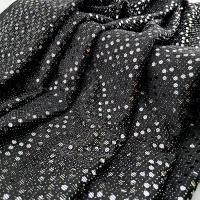 China 148cm 145gsm Polyester Lurex Spandex Glitter Metallic Fabric For Garment for sale