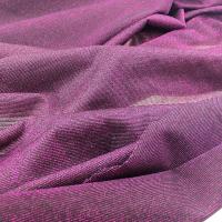 China Striped Elastane Metallic Sequin Fabric 110-150gsm Lurex Jersey Fabric For Skirt for sale