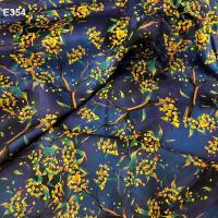 China Custom Printed Sandwashed 27mm Silk Crepe De Chine Fabric Pure Silk Brocade Fabric for sale