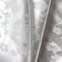 China Natural 100% Mulberry Embroidered Silk Chiffon Fabrics 80-150gsm Handmade for sale