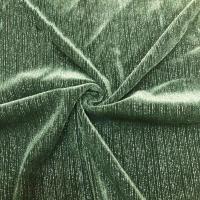 China 240gsm Sparkling Plush Spandex Velvet Velour Fabric Stripe Jacquard Bronzing for sale