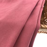 China 235gsm Polyester Suiting Fabric Plain Brushed Polyester Fabric  stain Resistant for sale