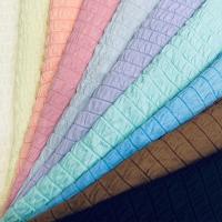 China Knitting Crinkle Double Gauze Fabric 280gsm for sale