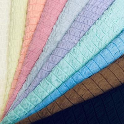 China Knitting Crinkle Double Gauze Fabric 280gsm for sale
